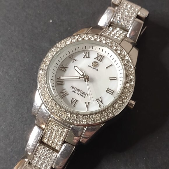 Accessories | Small 575 Inch Morgan Collection Silver Tone Watch | Poshmark